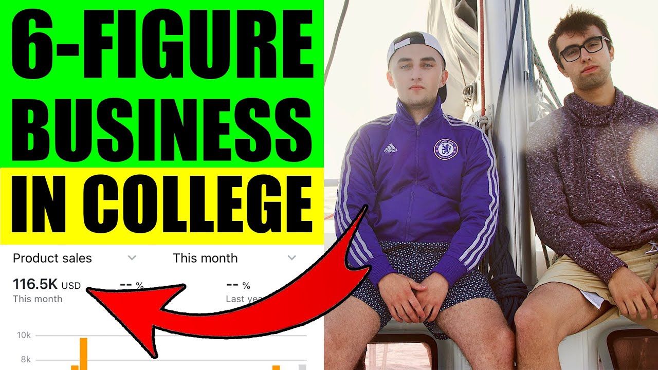 How to Run a Six-Figure Business in College - YouTube