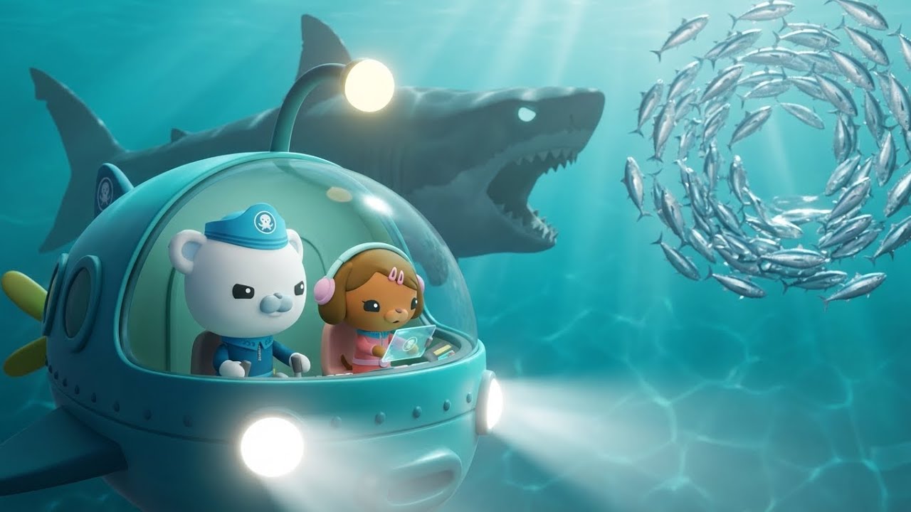The Megalodon's Appetite! 🦈 Giant Shark High-Speed Chase & Tuna Rescue ...