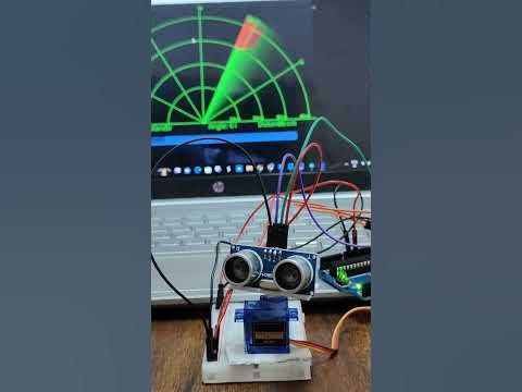 ultrasonic radar system using arduino #diy - YouTube