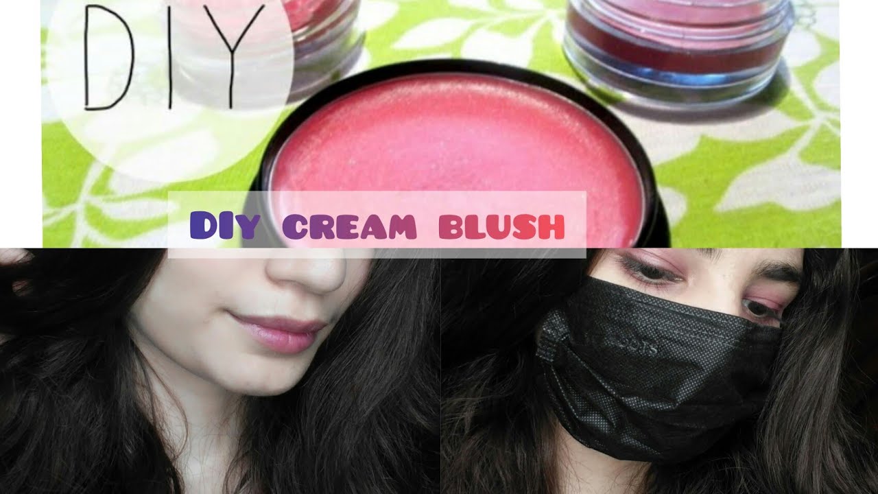 DIY CREAM BLUSH#diy #easy #aqsashahid - YouTube