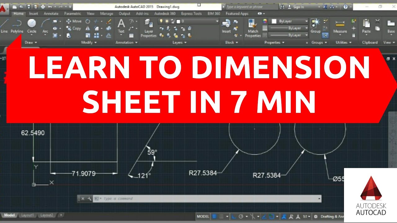 9 How To Dimension Your Sheet In AutoCAD Master Dimension Command In 7 Min YouTube 9-how-to-dimension-your-sheet-in-autocad-master-dimension-command-in-7-min-youtube