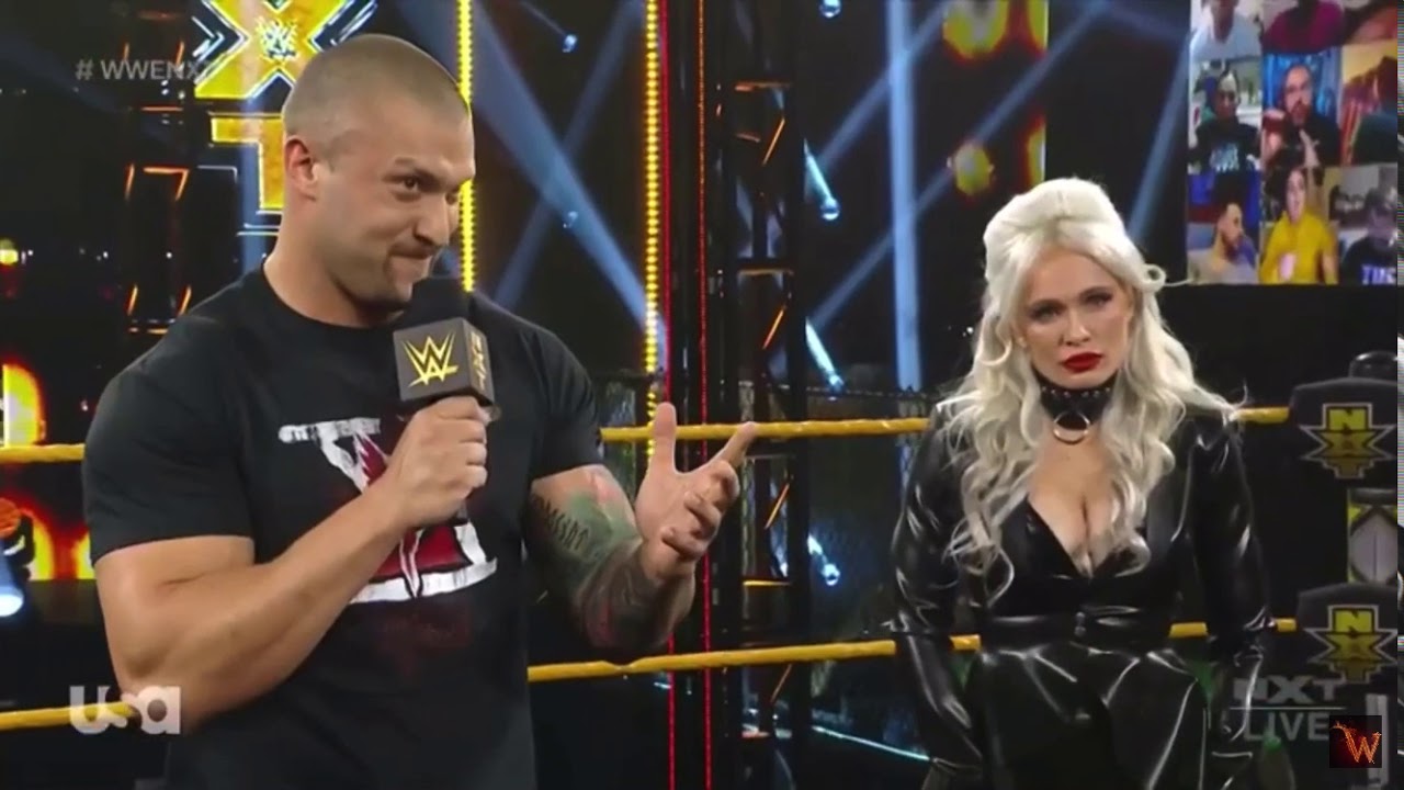 Karrion Kross And Scarlett Nxt Entrance Nxt March 17 2021 Youtube