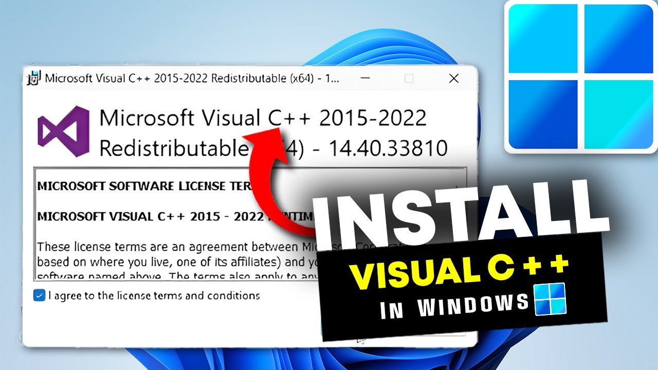 How To INSTALL Visual C++ In Windows 11 & 10 - YouTube