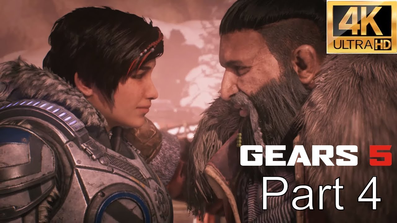 GEARS 5 gameplay walkthrough (PC)PART-4|4K HD 60fps|Act 2|chapter 1 ...