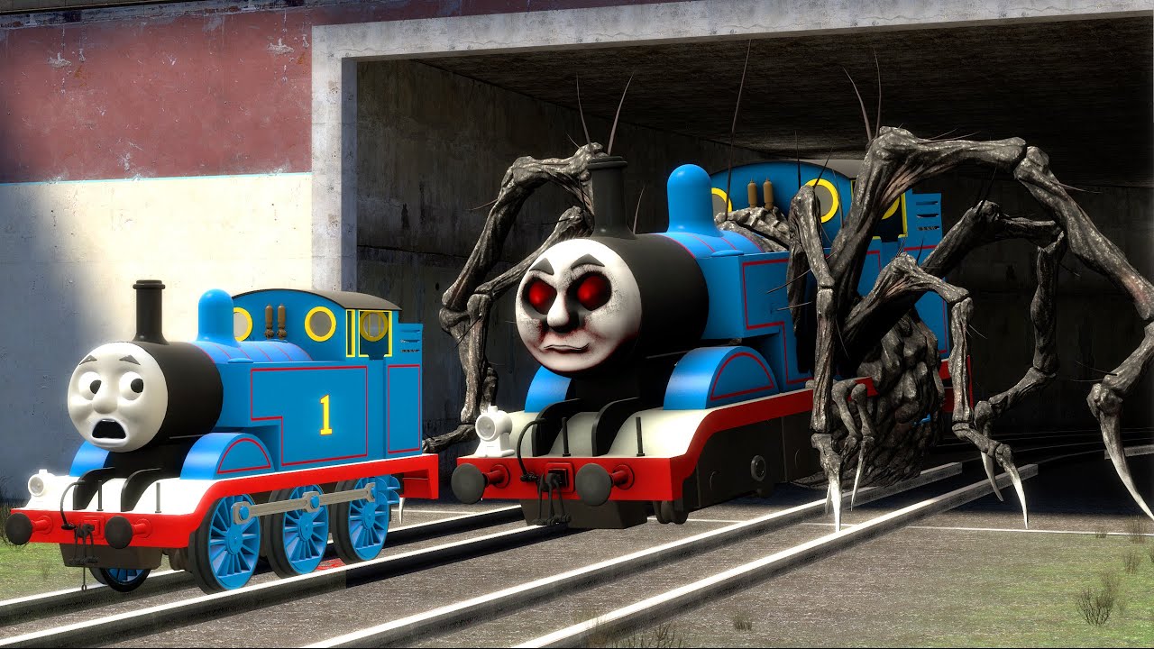 Building a Thomas Train Chased By Cursed Thomas Bosses,Thomas Train ...