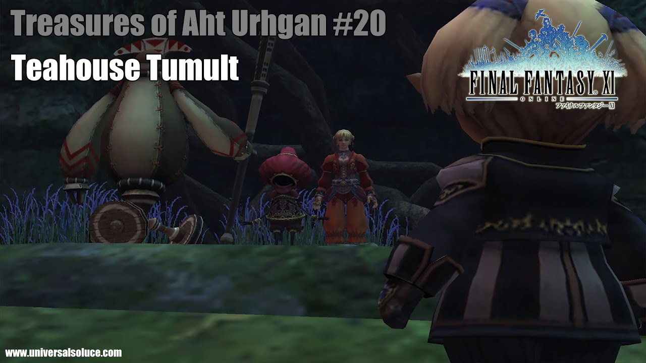 Final Fantasy XI - Mission Treasures of Aht Urhgan#20 : Teahouse Tumult ...