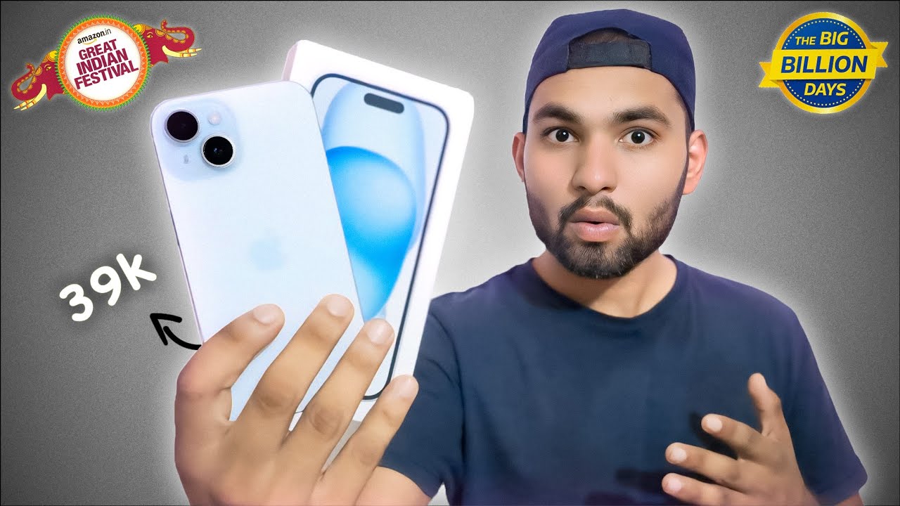 iPhone 15 Big Price in Flipkart Big Billion Days & Amazon GIF Sale ...