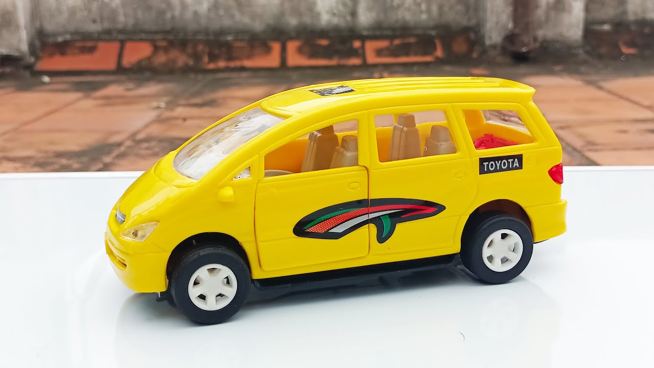 Unboxing of Mini Innova Estima Diecast Car #unboxing #miniature - YouTube