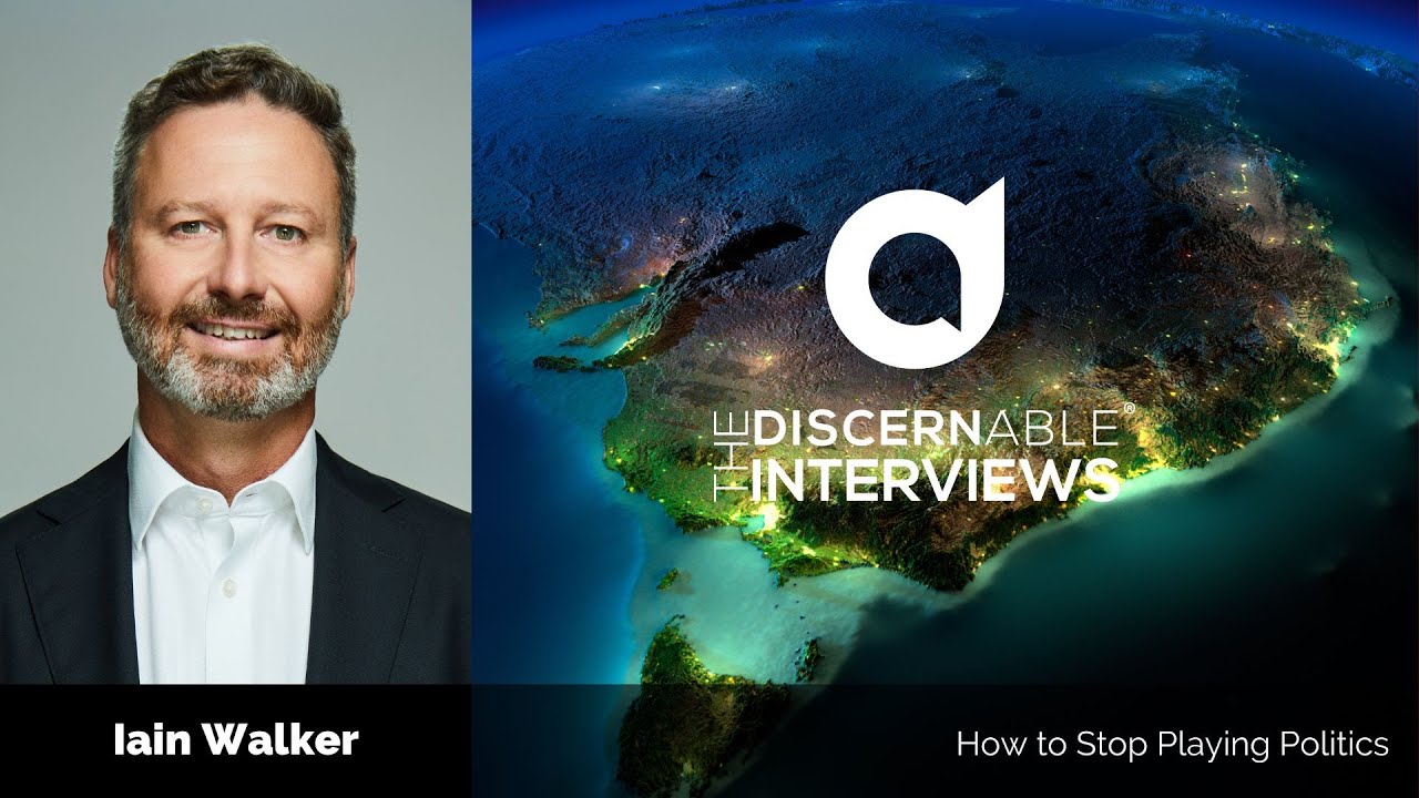 Iain Walker: How to Stop Playing Politics - YouTube