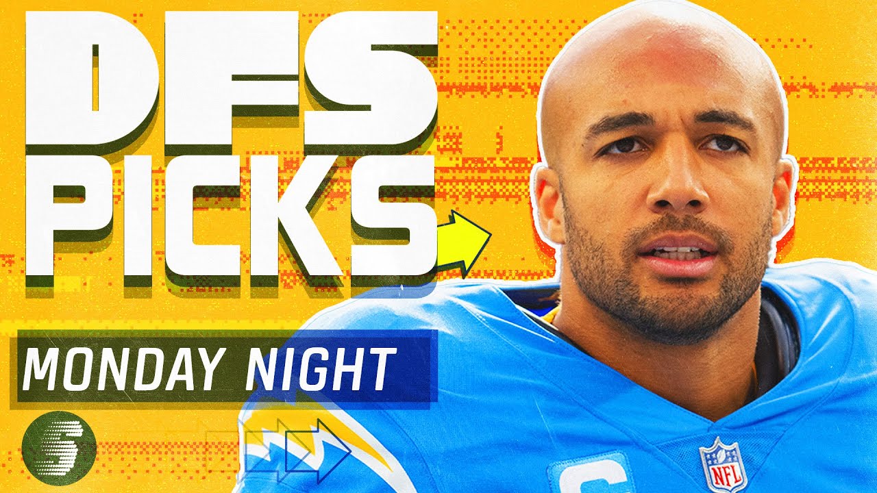 Nfl Dfs Showdown Live Before Lock Mnf Week 16 Chargers Vs Colts