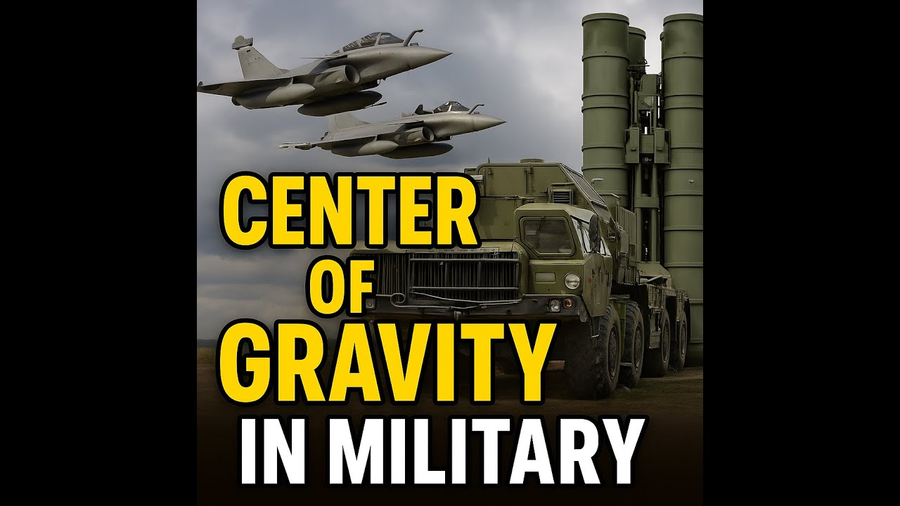 What is Center Of Gravity in military terms??? - YouTube