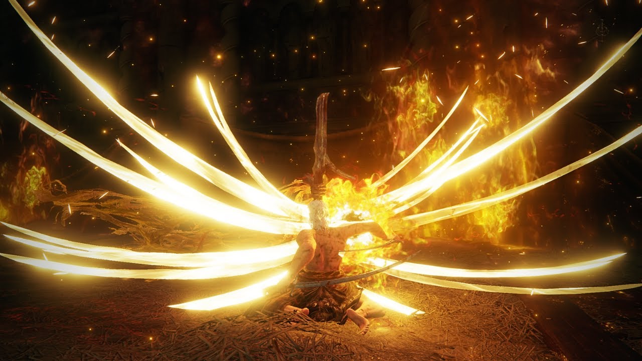 Midra, Lord of Frenzied Flame Cinematic Boss Fight - YouTube