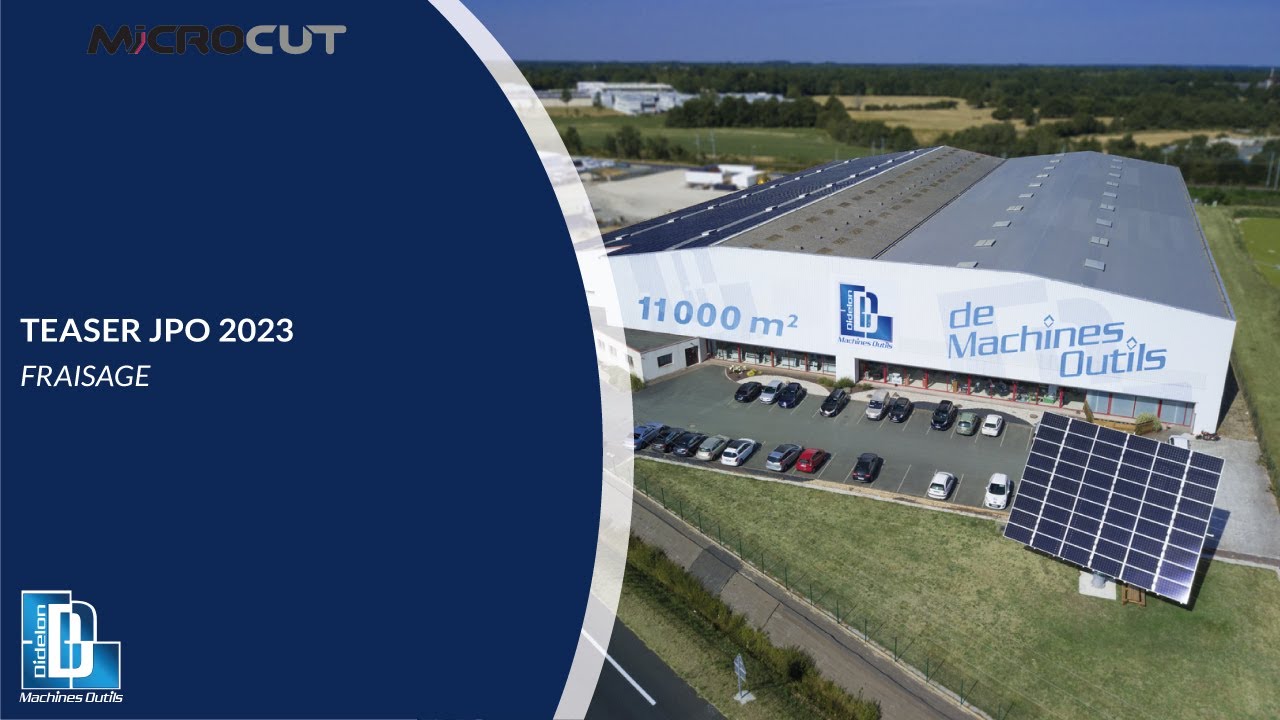 DIDELON MACHINES OUTILS - TEASER JPO2023 - FRAISAGE - YouTube