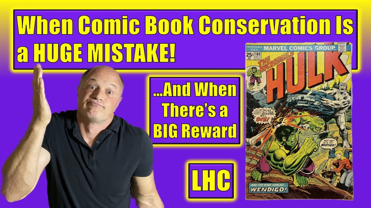 Avoiding Costly Comic Book Conservation Mistakes! - YouTube