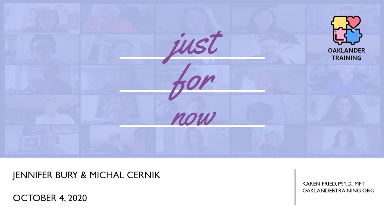 Just for Now October 4, 2020 - Jennifer Bury & Michal Cernik - YouTube