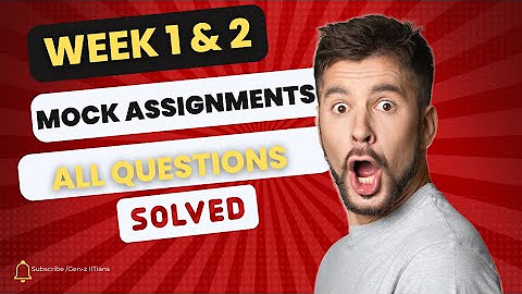Week 3 Graded Assignments - YouTube