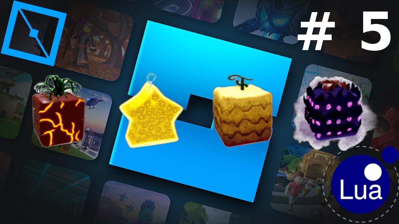 Como crear frutas de Blox Fruits en Roblox - Curso #5 - Interfaces de ...