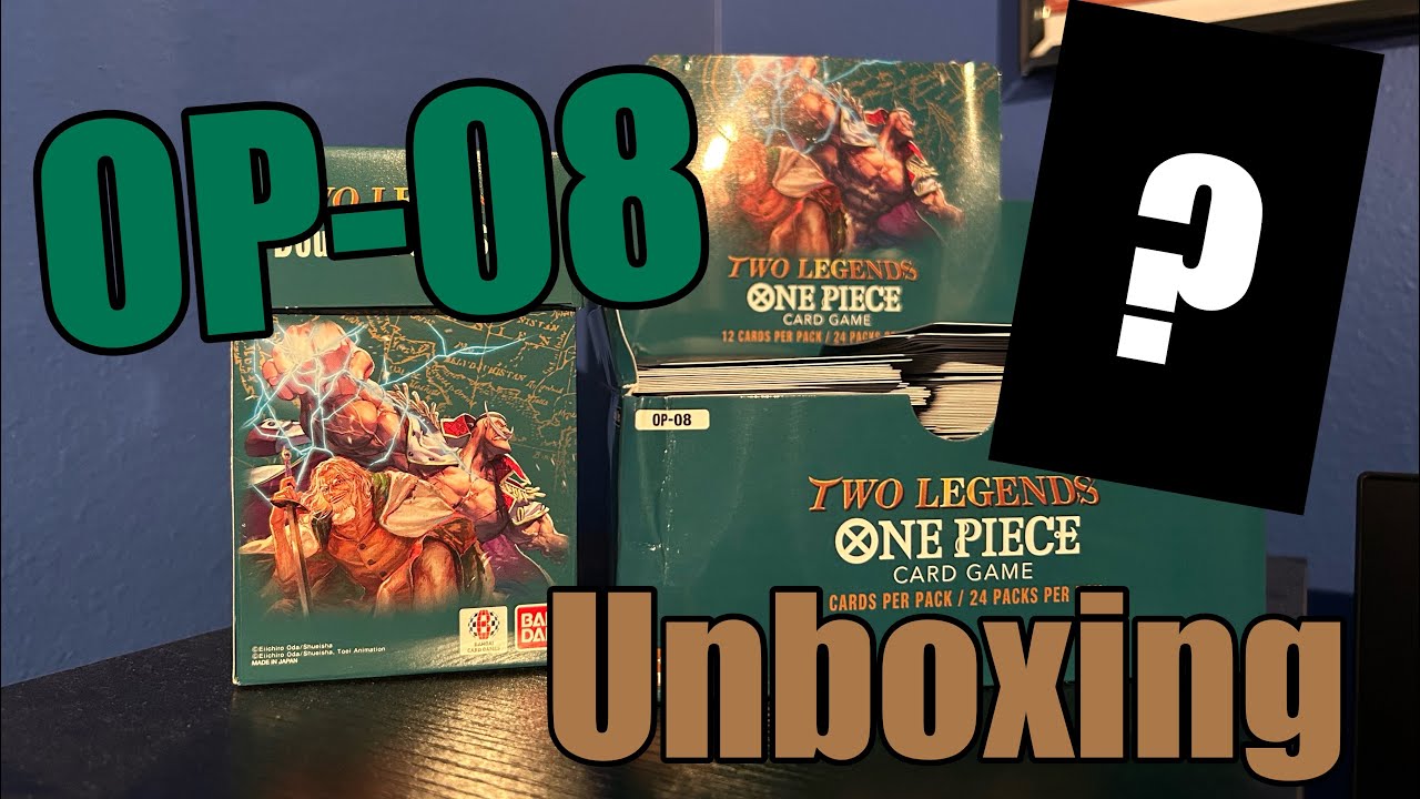 One Piece TCG: OP-08 Display Box Opening!!! - YouTube