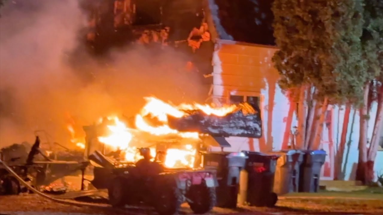 Miami Manitoba Fire October 2024 - YouTube