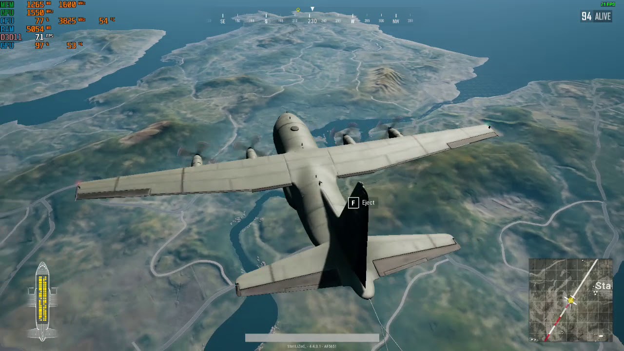 PlayerUnknown's BattleGround (PUBG) Quick Solo Run on Ryzen 3 2200G ...