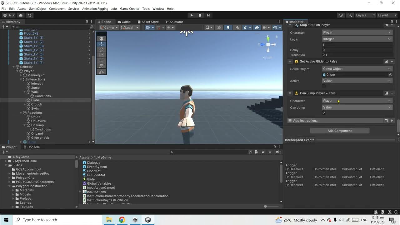 GC2 noob tutorials: swimming and gliding - YouTube