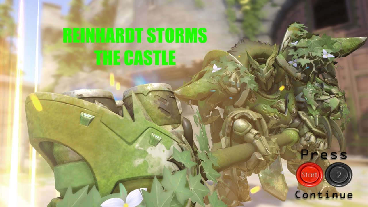 REINHARDT STORMS THE CASTLE! - Overwatch New Map Eichenwald! - YouTube