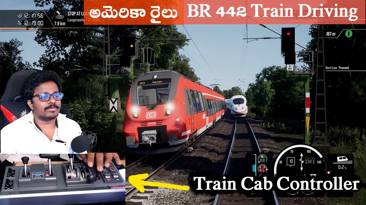 Train Sim World 2 Driving with Train Cab Controller Part 2 BR 442 PC ...