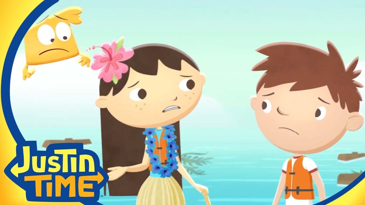 Stranded On A Desert Island! | Justin Time - YouTube