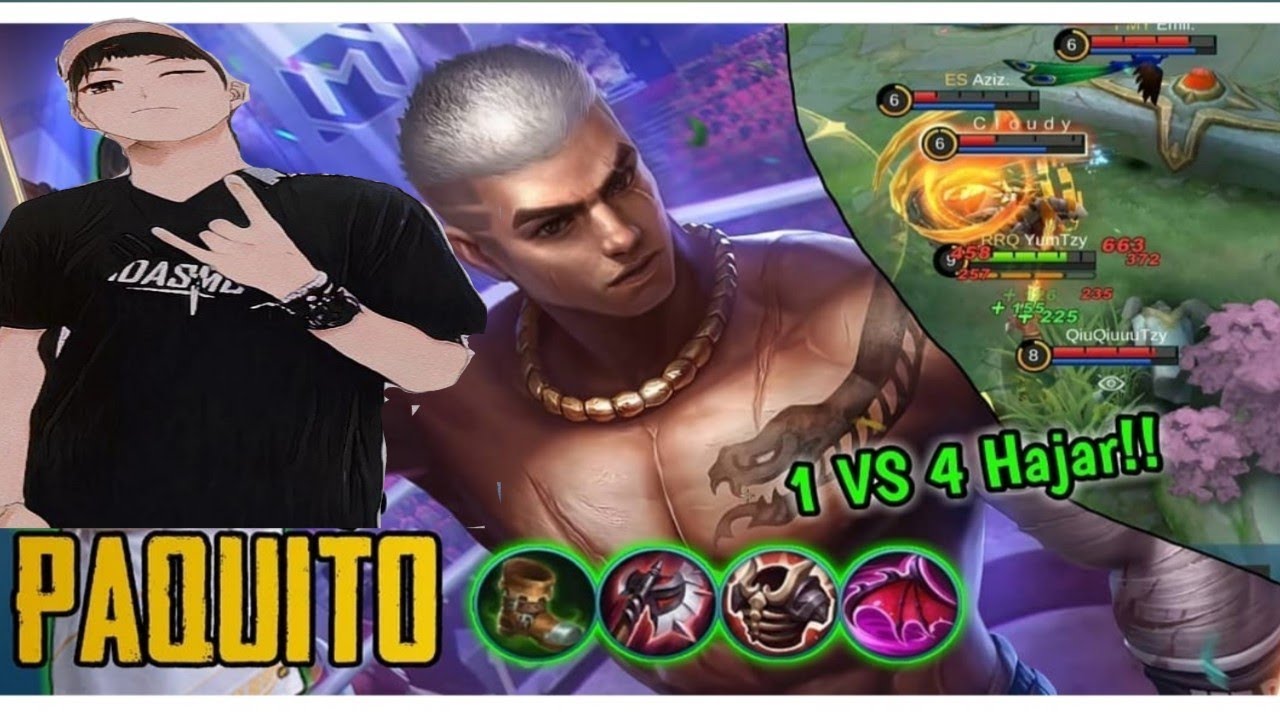 100% Overpower Hero Paquito Gameplay | Mobile Legends - YouTube