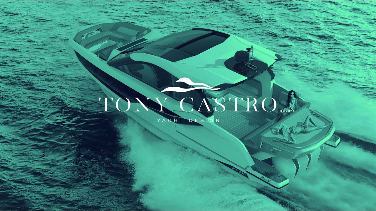 TONY CASTRO YACHT DESIGN - GALEON 375 GTO - YouTube