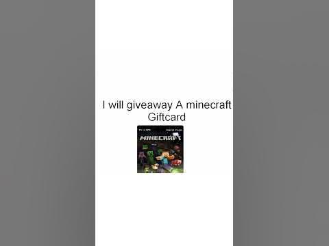 Minecraft Giveaway - Get Minecraft Giftcard/Redeem code For FREE - YouTube