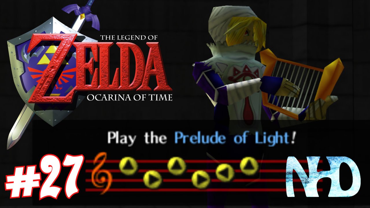Let's Play The Legend of Zelda: Ocarina of Time (pt27) Prelude of Light ...