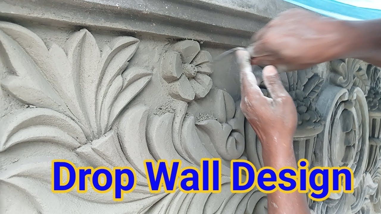 House Front Ddrop Wall Design। ড্রপওয়ালের ডিজাইন।Drop Wall Design Sand ...