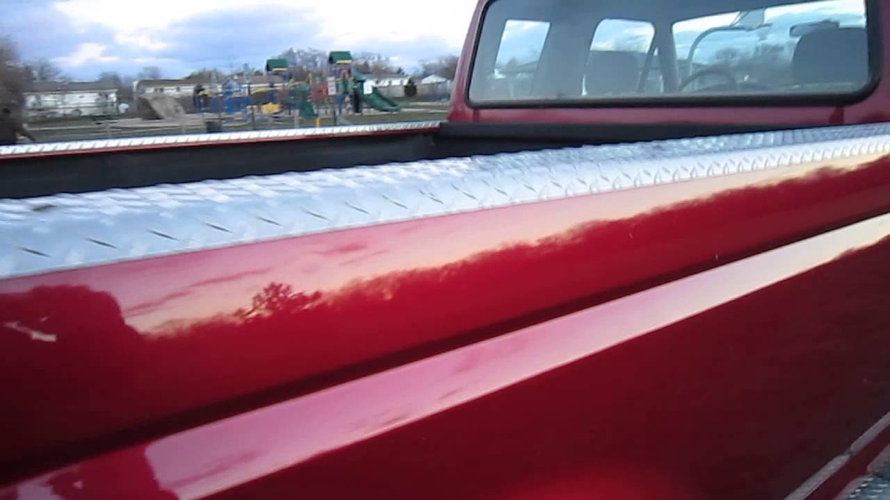 95 Ford F250 XL 4X4 7.3L Powerstroke Diesel - YouTube