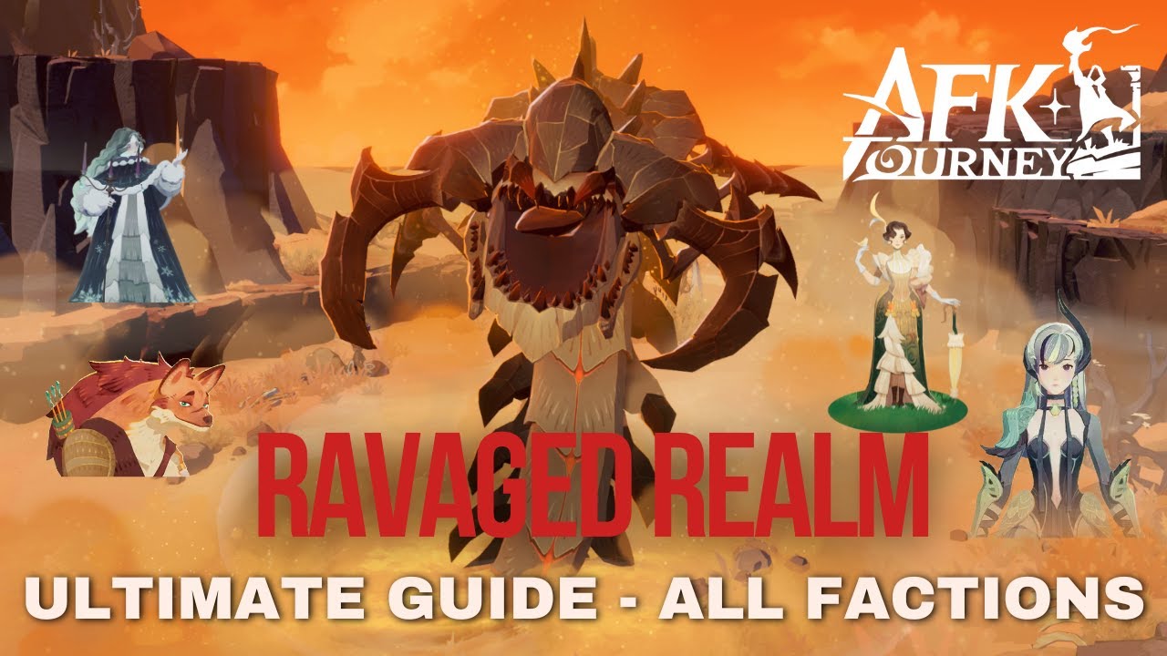 RAVAGED REALM | BEST TEAMS & CHARMS FROM EVERY FACTION | [AFK JOURNEY] - YouTube