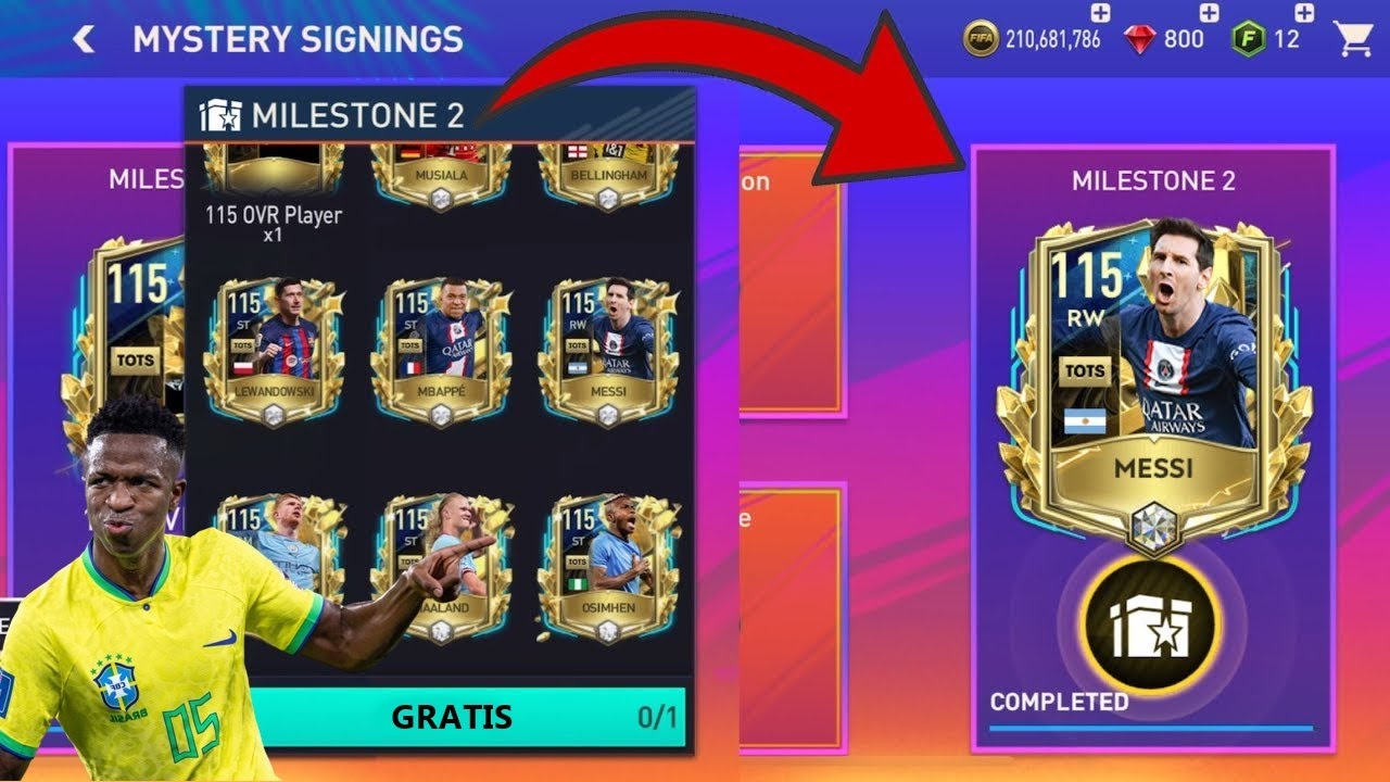 115 DE GRAÇA! CORRE GANHE O SEU MESSI UTOTS AGORA NO FIFA MOBILE - YouTube