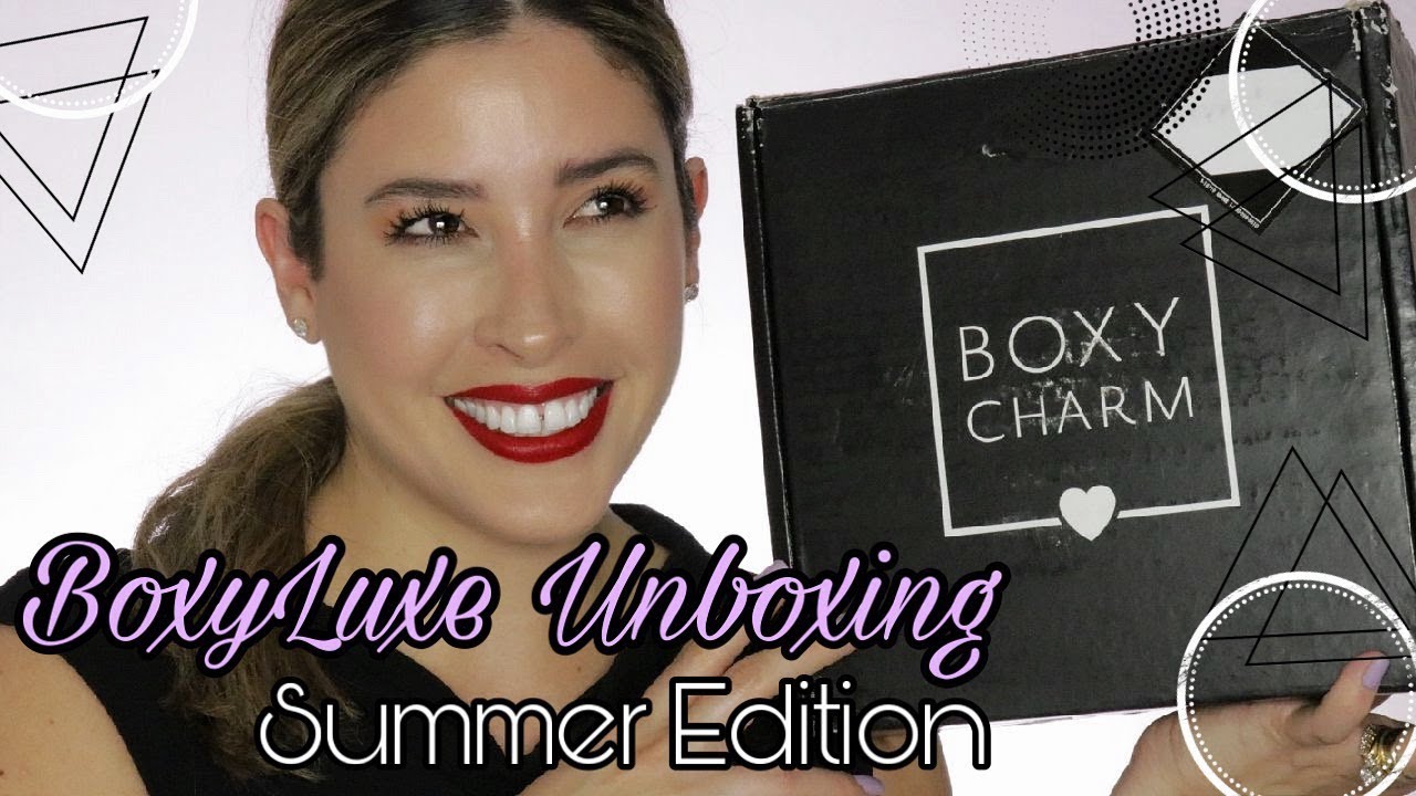 $352 OMG! BOXYLUXE JUNE 2019 UNBOXING ! Boxycharm Summer Luxury Beauty ...