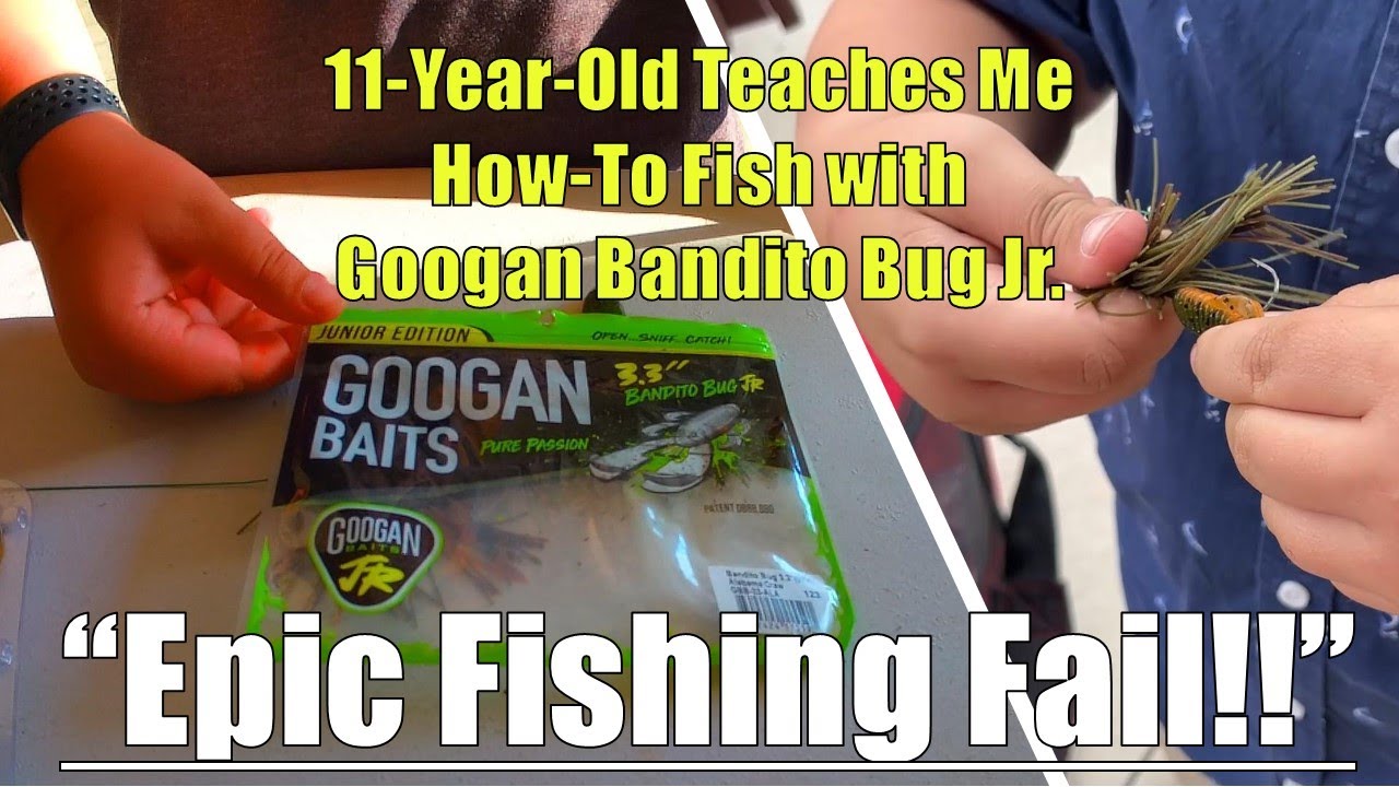 "How To" Fish with Googan Bandito Bug Jr.!? 🎣🤔🤦‍♂️ #fishing # ...