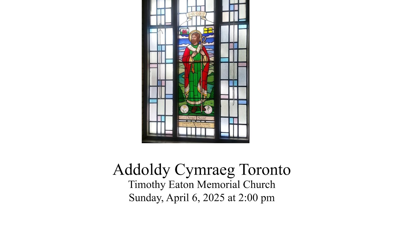 Addoldy Cymraeg Toronto - YouTube