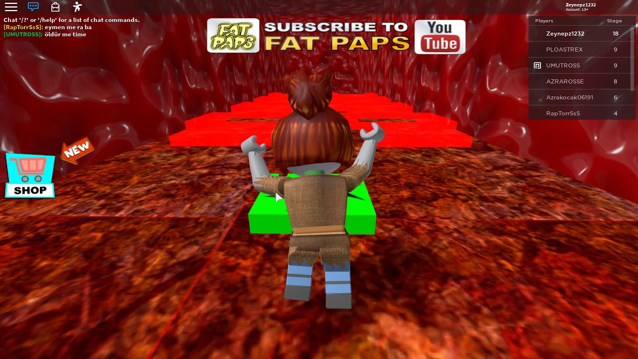 ROBLOX FAT PAPS GAME PLAY - YouTube