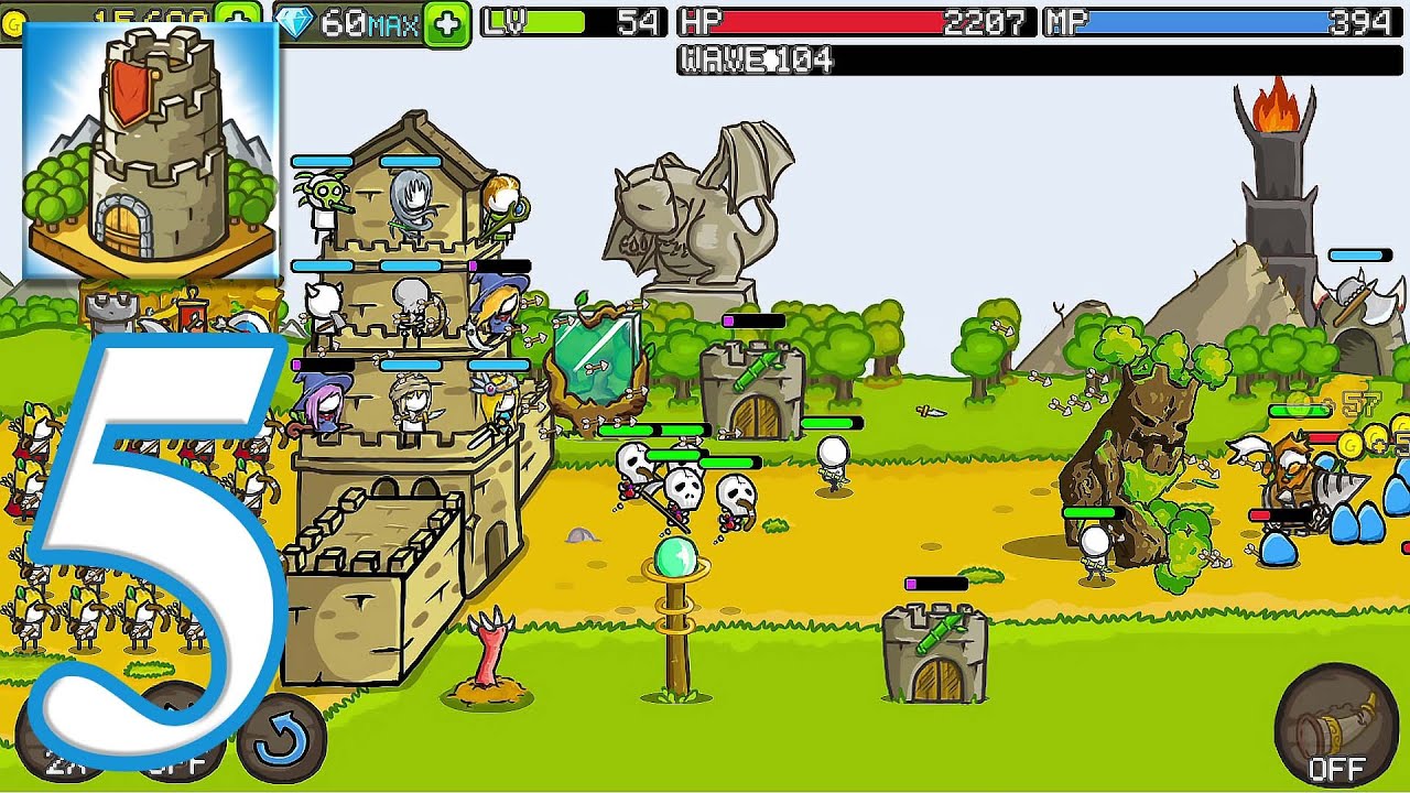Grow Castle! - Gameplay Walkthrough Episode 5 (iOS, Android) - YouTube