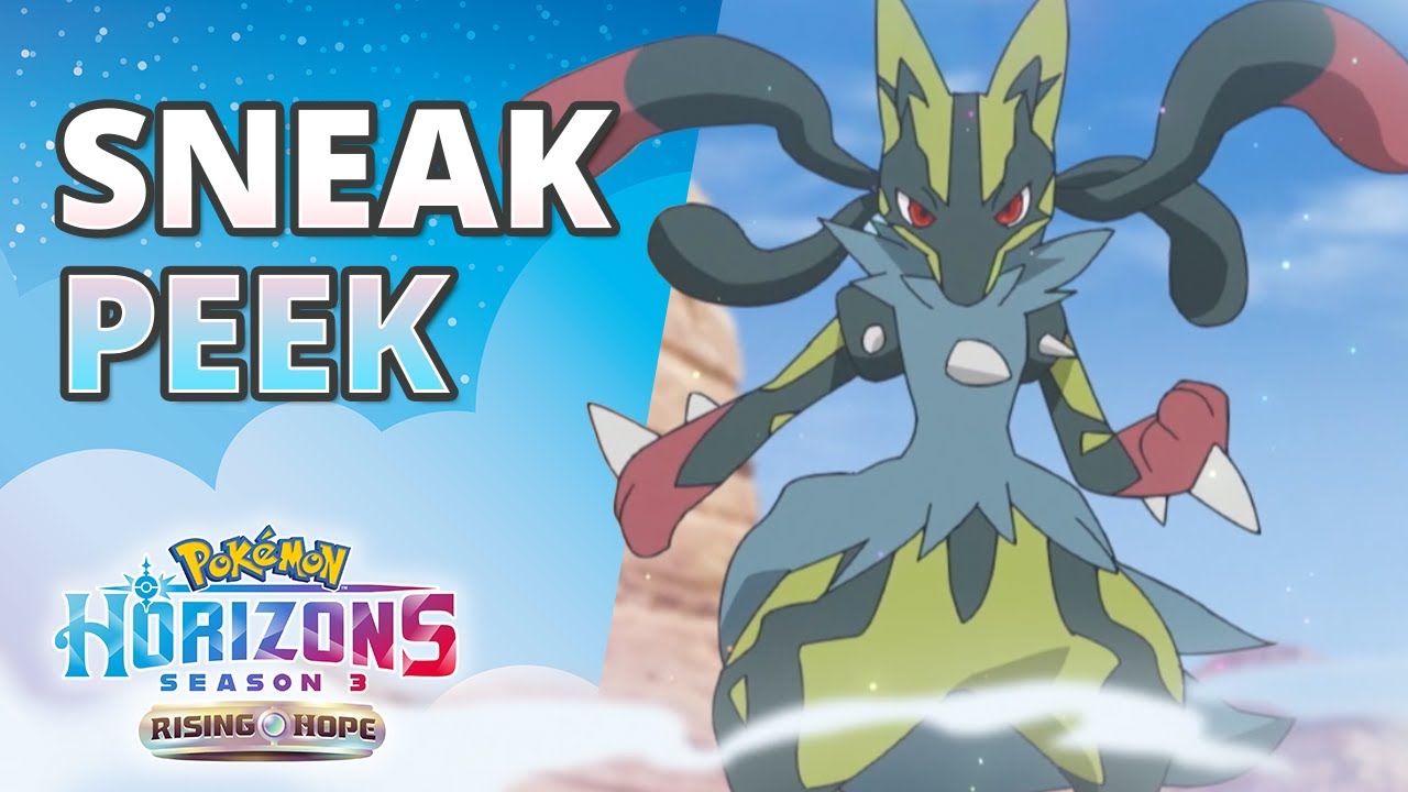 The Power of Mega Evolution! 🧬 | Pokémon Horizons: Season 3 | Sneak ...