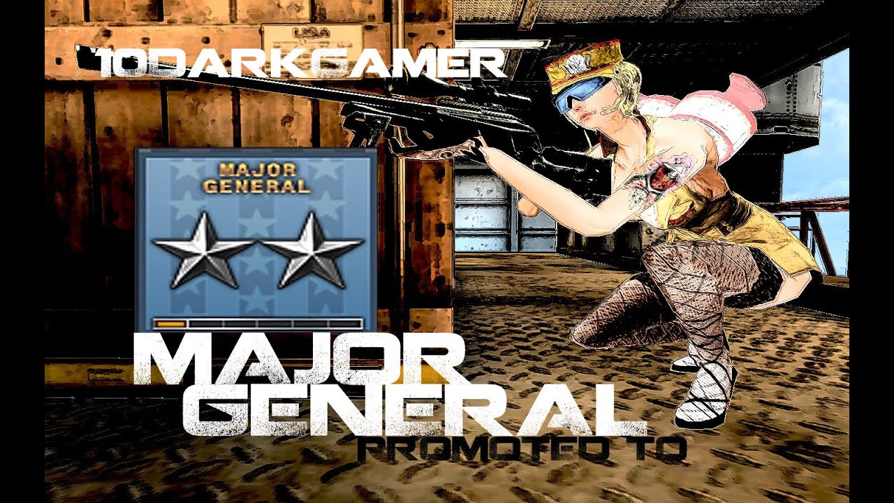 CrossFire Level Up Major General ll 10DarkGamer - YouTube