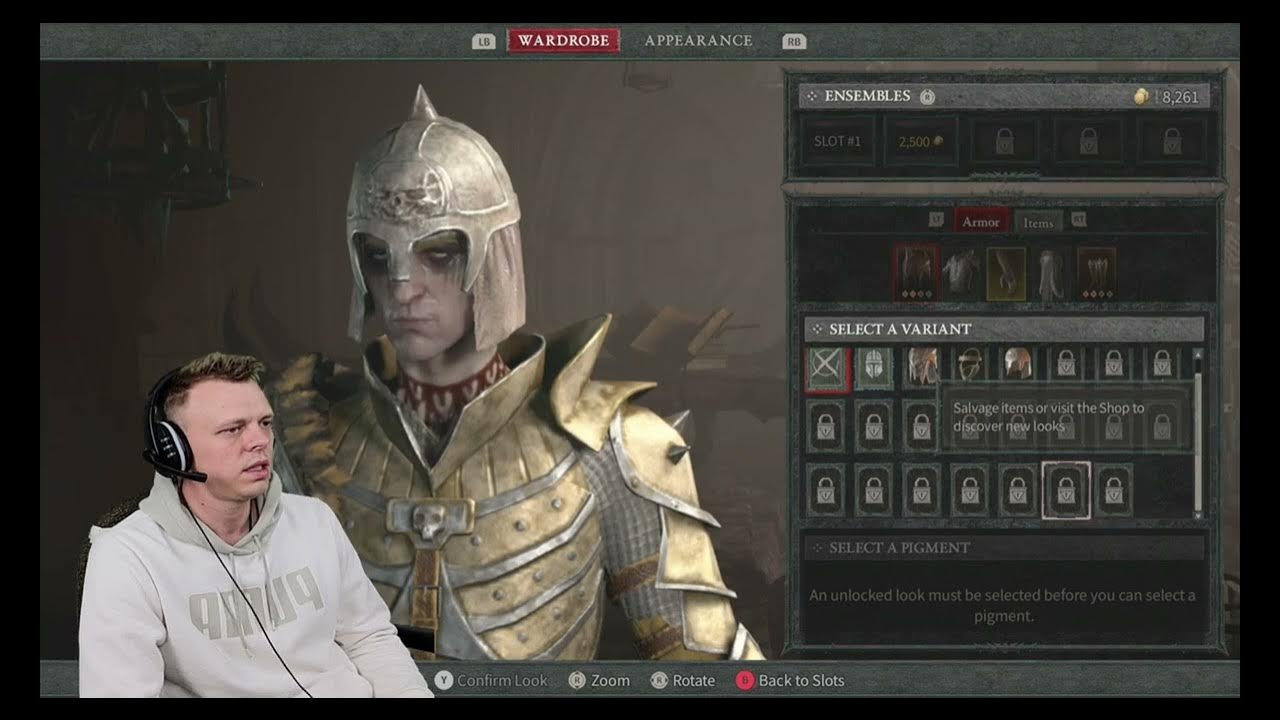 Diablo 4 Wardrobe, Stash Chest AKA Storage, and Gems - YouTube