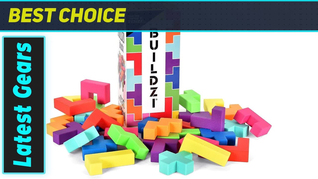 reviewTENZI BUILDZI: Fastest Stacking Game EVER?! - YouTube