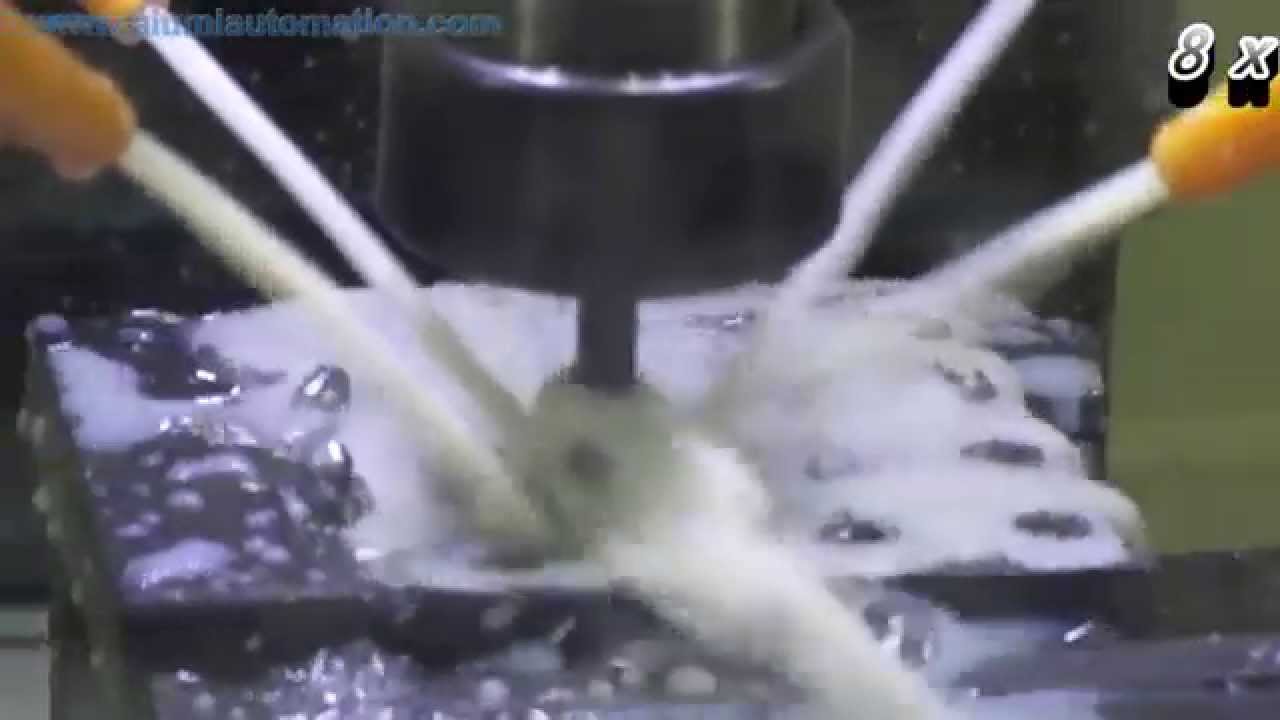Nisaro CNC cnc affordable cnc milling demonstration on steel - YouTube
