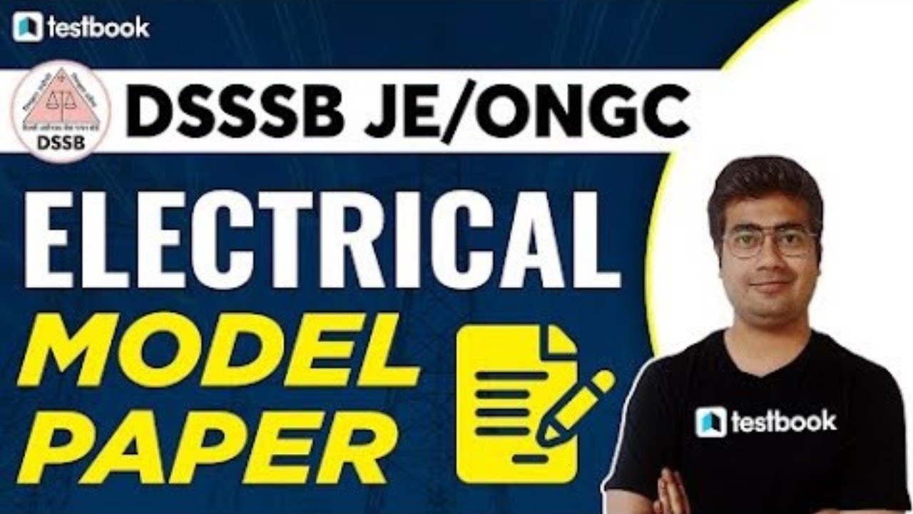 DSSSB JE Electrical Preparation | ONGC Electrical Engineering ...