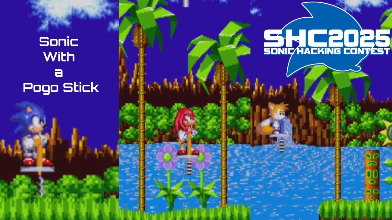 BOING! Sonic but with a Pogo Stick - Sonic Hacking Contest 2025 - YouTube