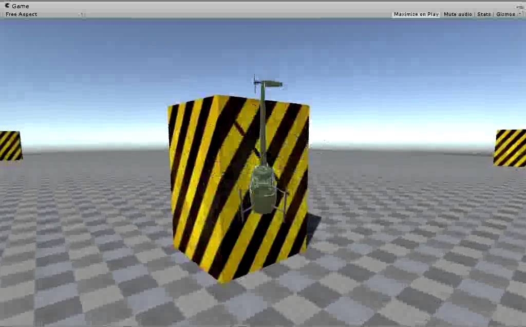 Simple Realistic Helicopter Physics - unity - YouTube