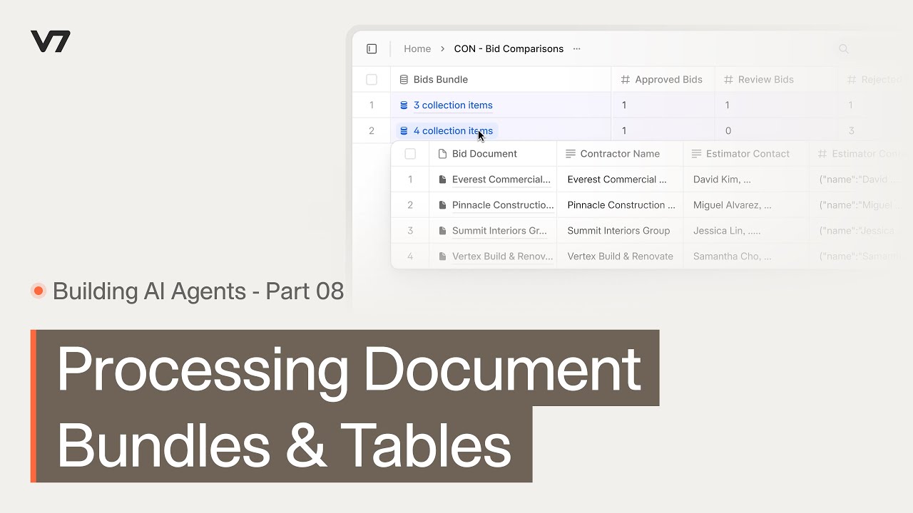 Building AI Agents | Part 8: Processing Document Bundles & Complex ...